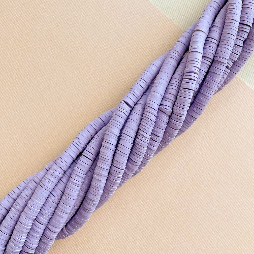 6mm Iris Polymer Clay Heishi Strand – Beads, Inc.