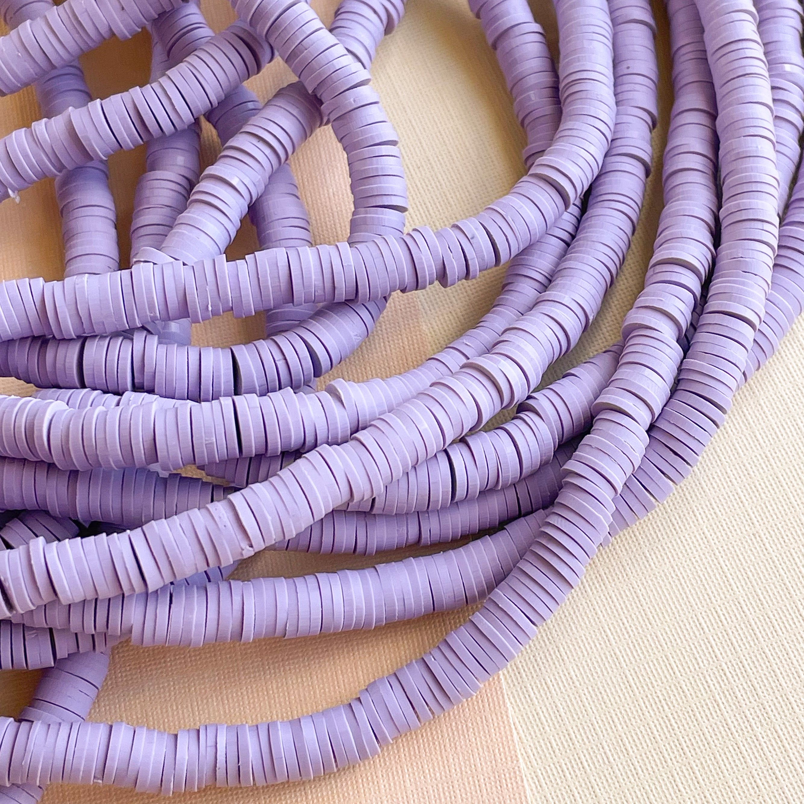 6mm Iris Polymer Clay Heishi Strand – Beads, Inc.