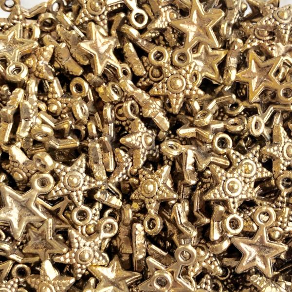 Star Charm 5-Pack – Beads, Inc.