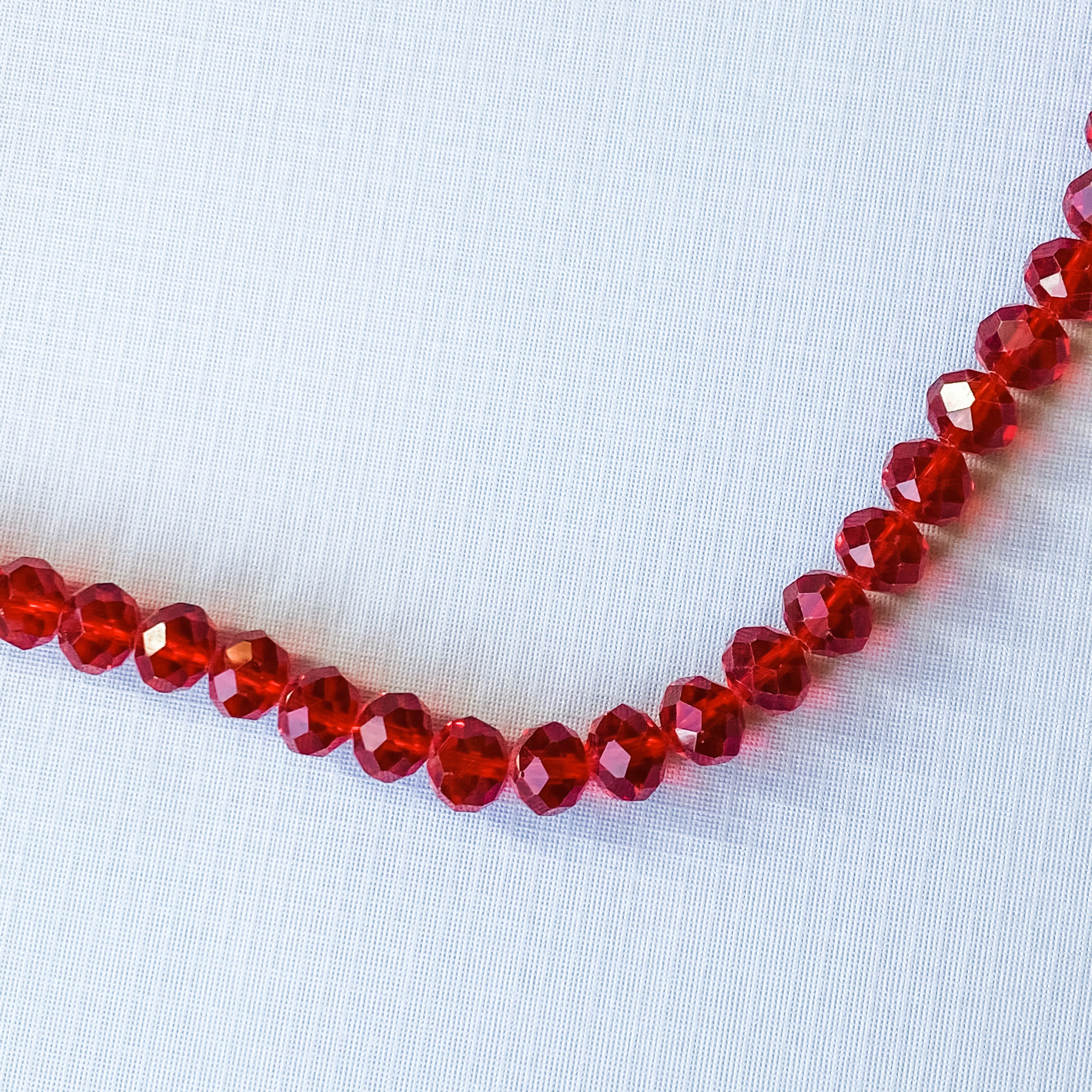 10mm Translucent Red Faceted Chinese Crystal Strand – Beads, Inc.
