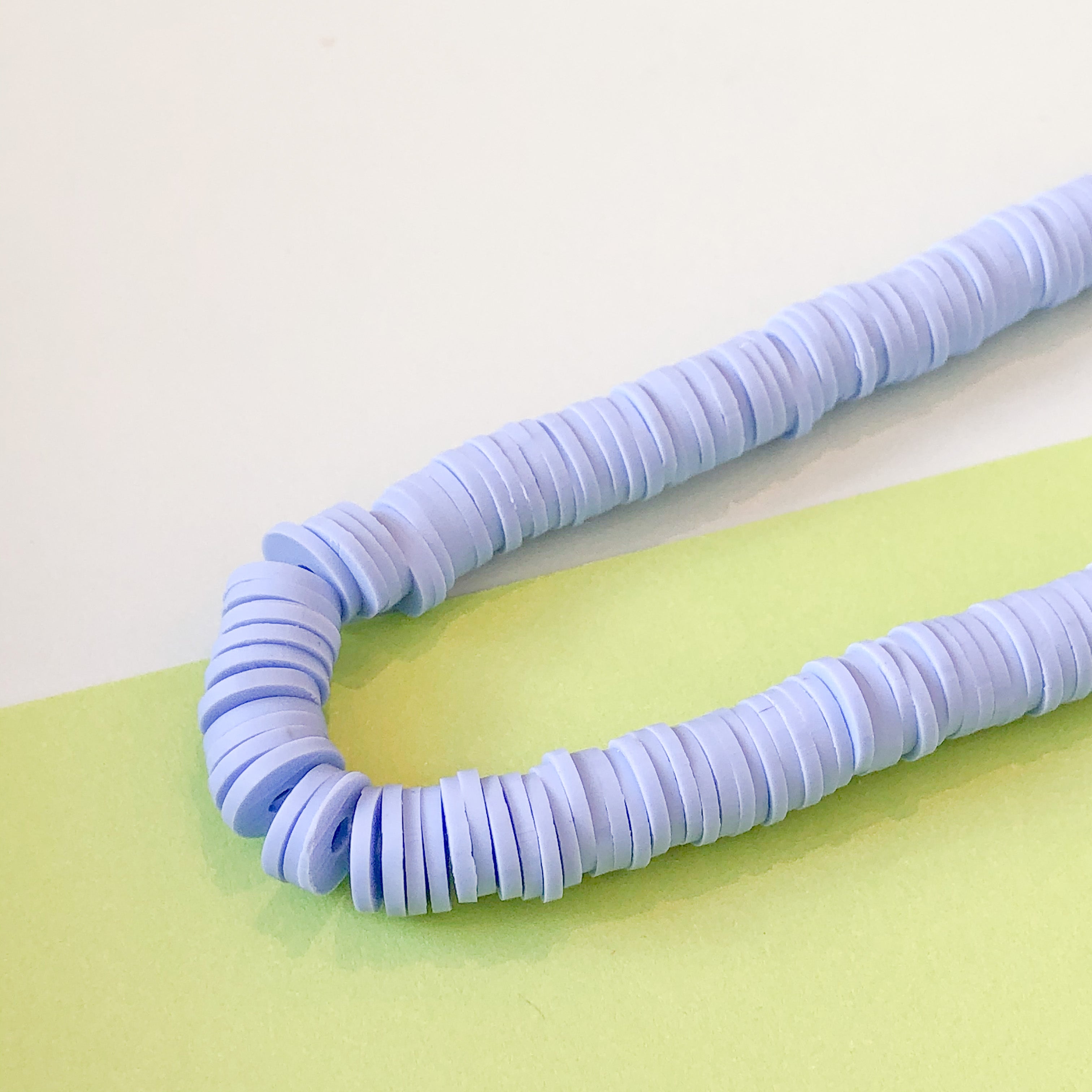 8mm Provincial Periwinkle Polymer Clay Heishi Strand – Beads, Inc.