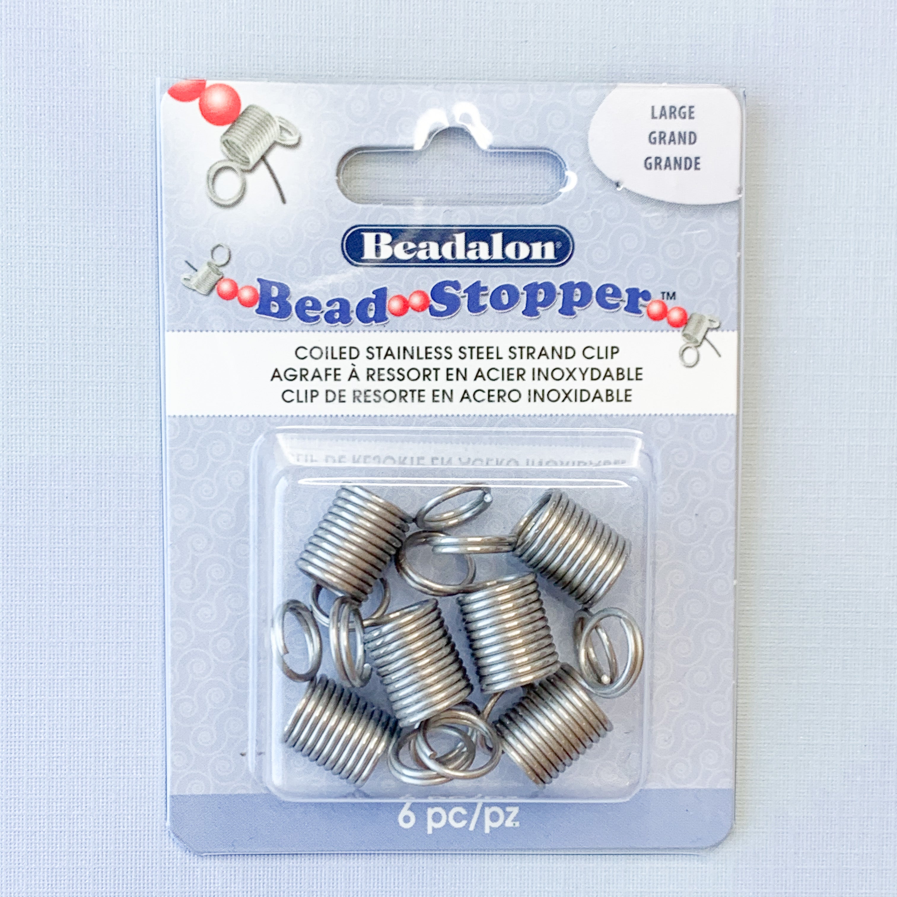 12mm Stainless Steel Beadalon Bead Stoppers - 6 Pack – Beads, Inc.