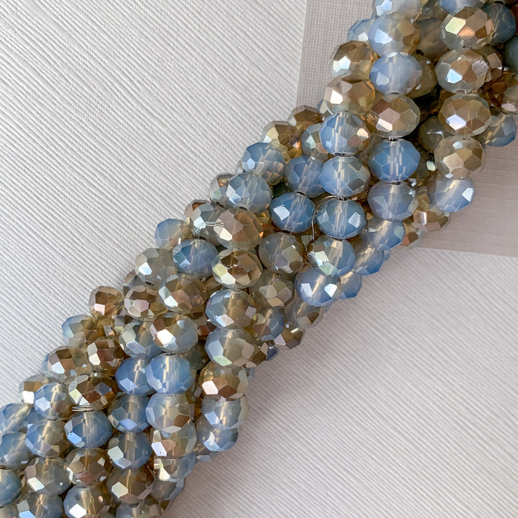 8mm Two-Tone Summer Storm Faceted Chinese Crystal Strand – Beads, Inc.